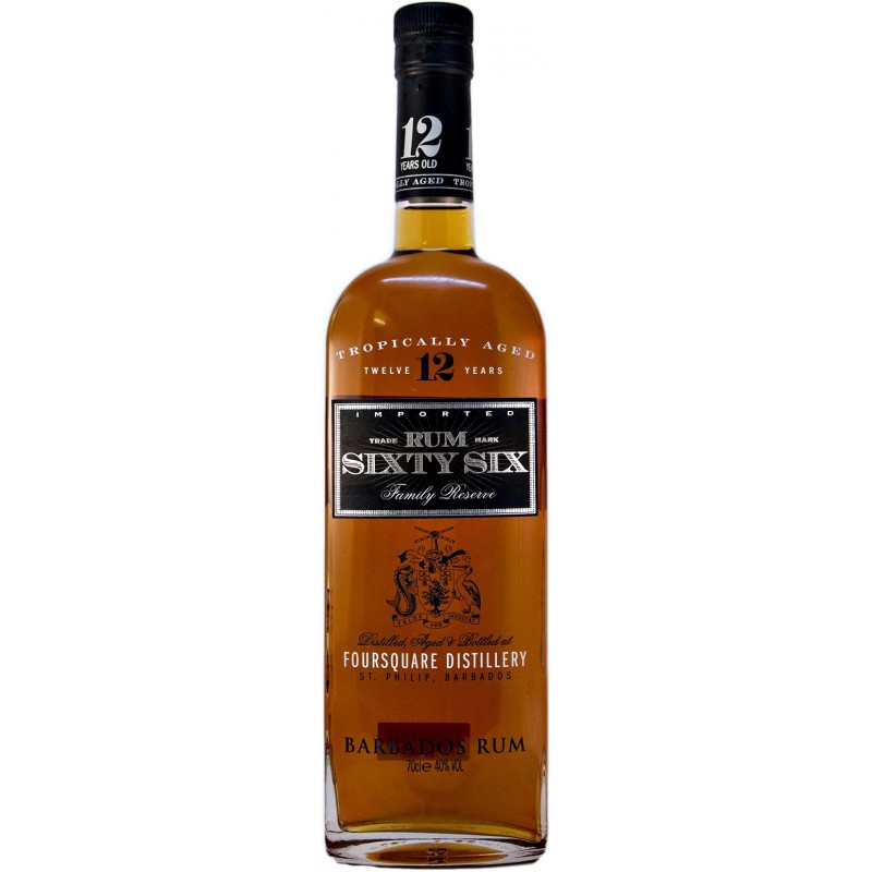 Rum Sixty Six 12 Ani 0.7L Rom | FineStore