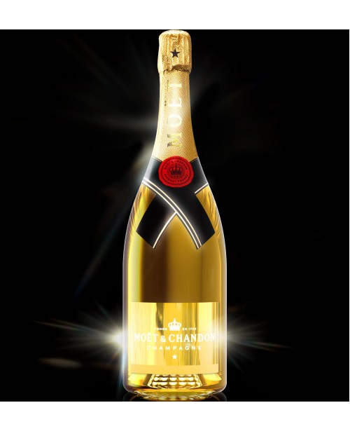 Moet & Chandon Golden Light Up Brut 1.5L Sampanie | FineStore