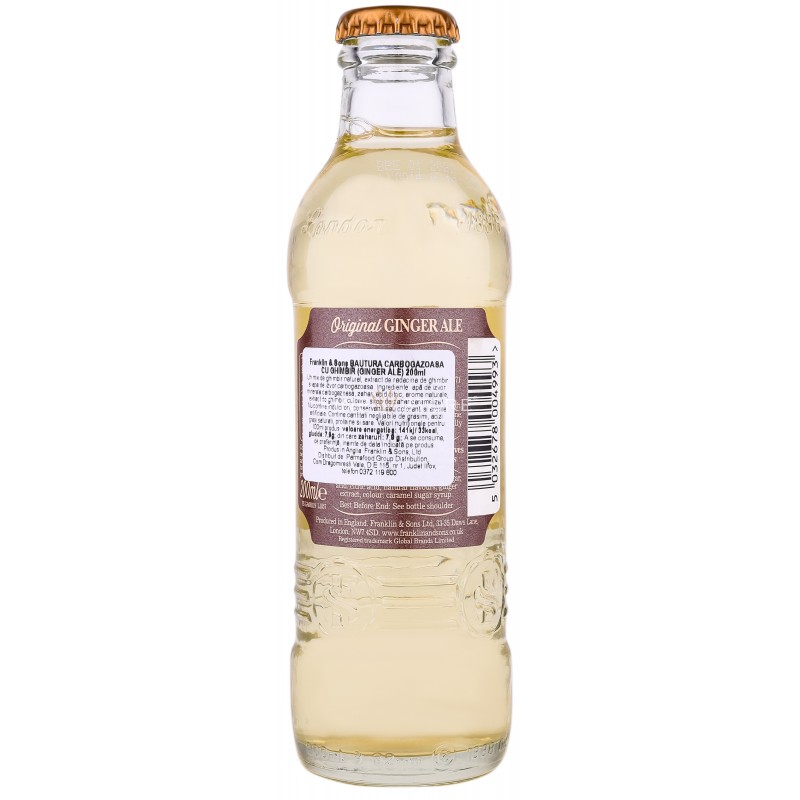Franklin & Sons Original Ginger Ale 0.2L Altele Ready To Drink | FineStore