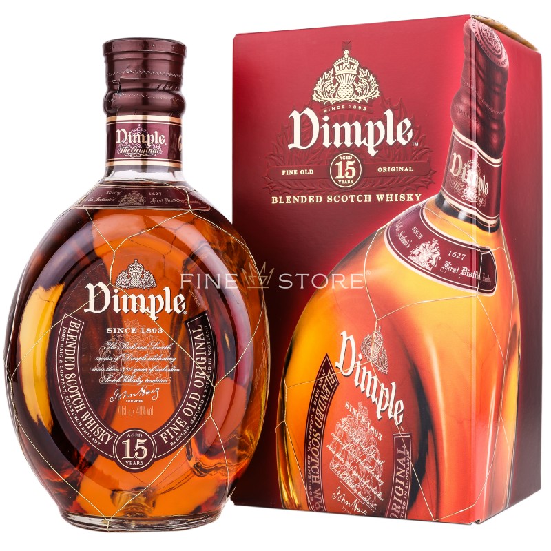 Dimple Deluxe 15 Ani 0.7L Whisky Blended Whisky | FineStore