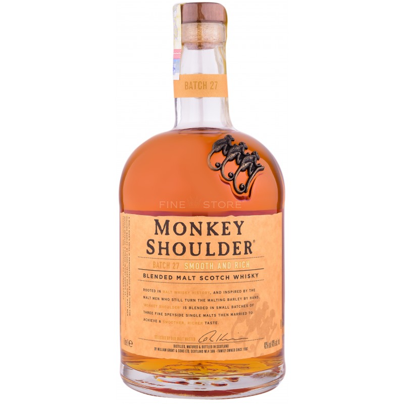 Monkey Shoulder 1L Whisky Blended Malt | FineStore