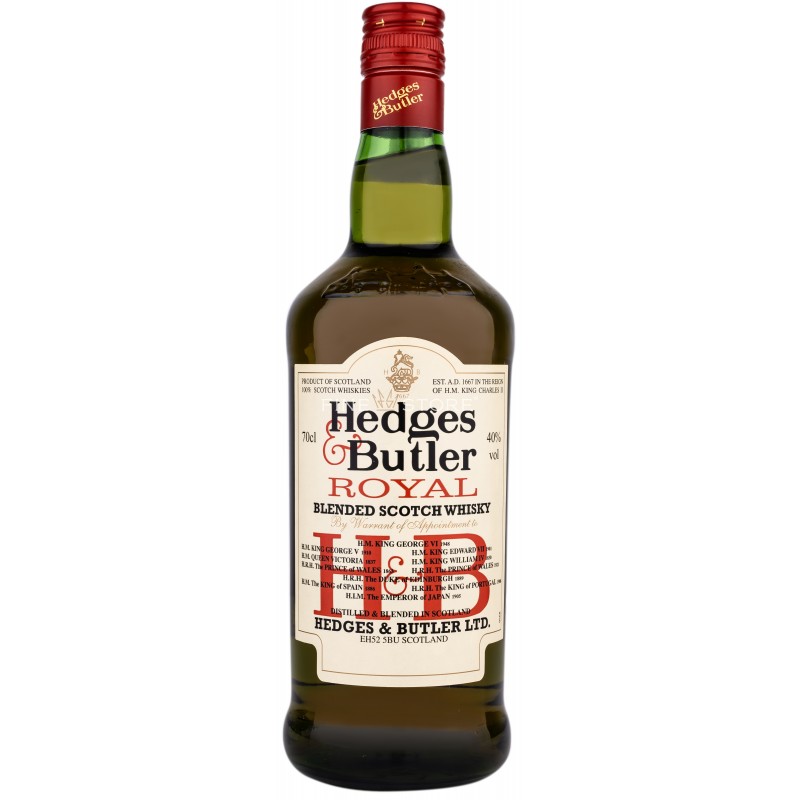 Hedges & Butler Royal 0.7L Whisky Blended Whisky | FineStore