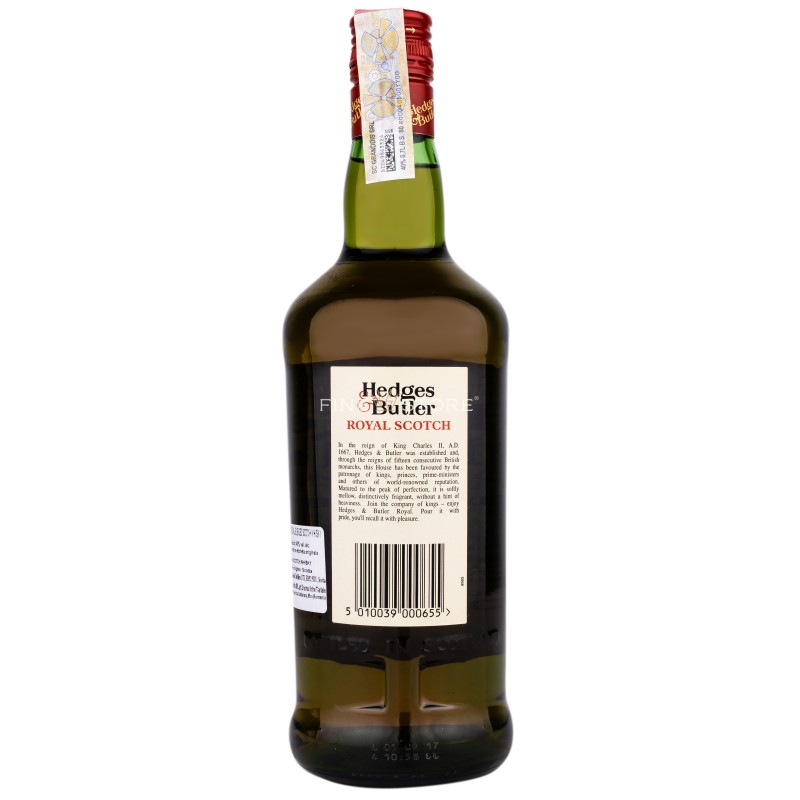 Hedges & Butler Royal 0.7L Whisky Blended Whisky | FineStore