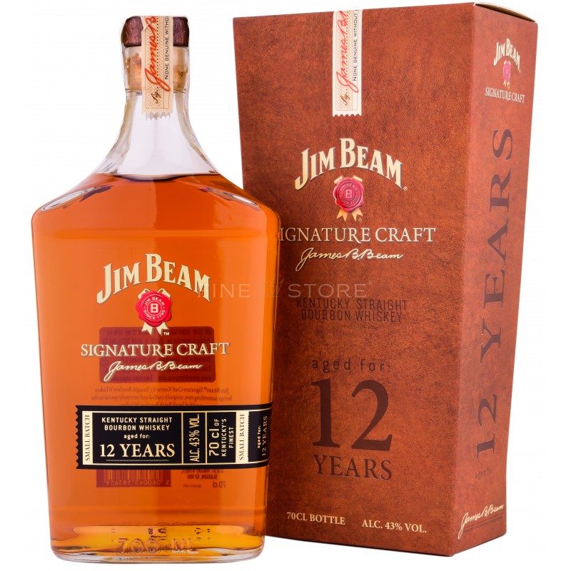 Jim Beam Signature Craft 12 Ani 0.7L Whisky Bourbon | FineStore