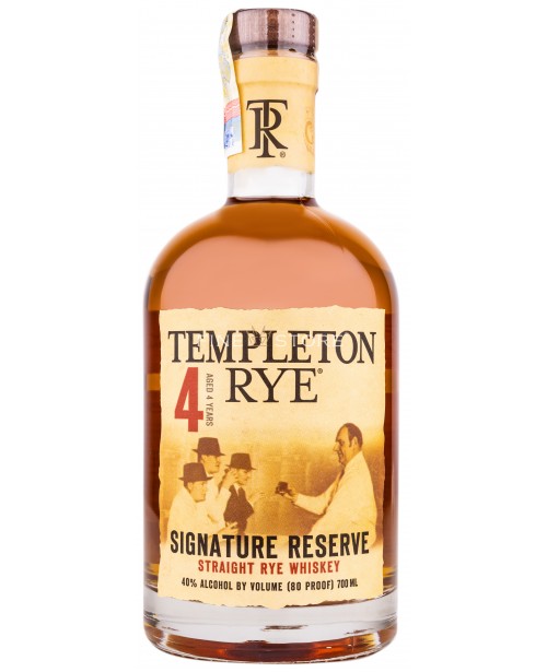 Templeton Rye Signature Reserve 4 Ani 0.7L Whisky Rye Whiskey | FineStore