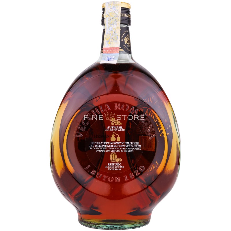 Vecchia Romagna Etichetta Nera 1L Brandy | FineStore