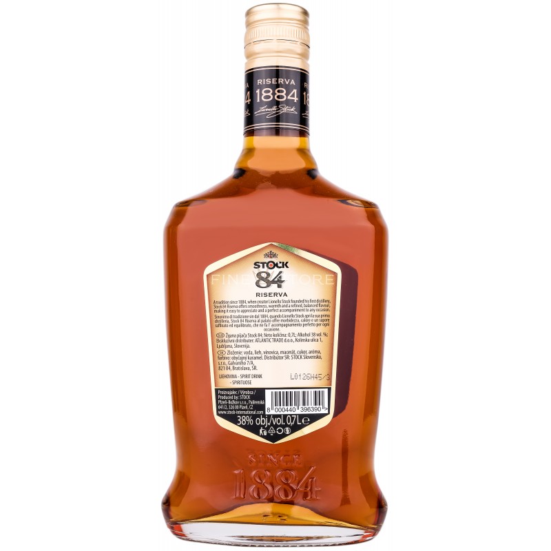 Stock 84 Riserva 0.7L Brandy | FineStore