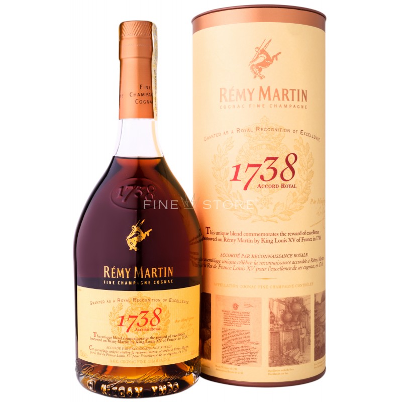 Remy Martin 1738 Accord Royal 0.7L Coniac | FineStore