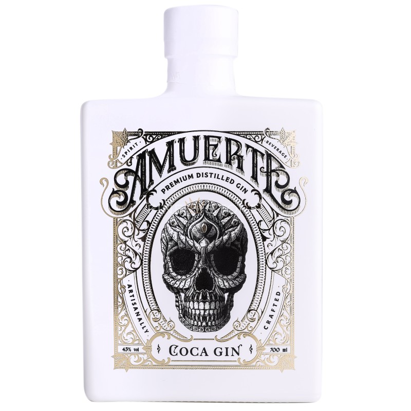 Amuerte Coca Leaf Gin White Edition 0.7L Gin | FineStore