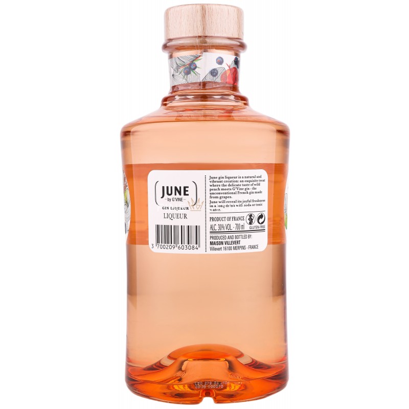 June Wild Peach & Summer Fruits 0.7L Gin | FineStore