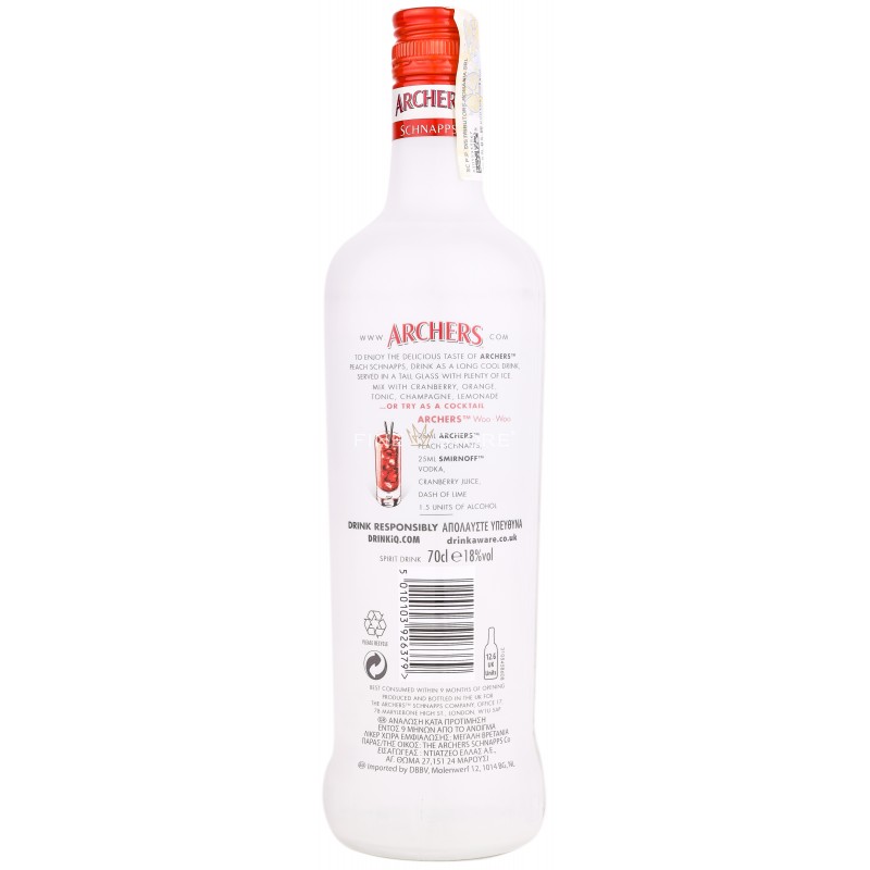 Archers Schnapps 0.7L Traditionale | FineStore