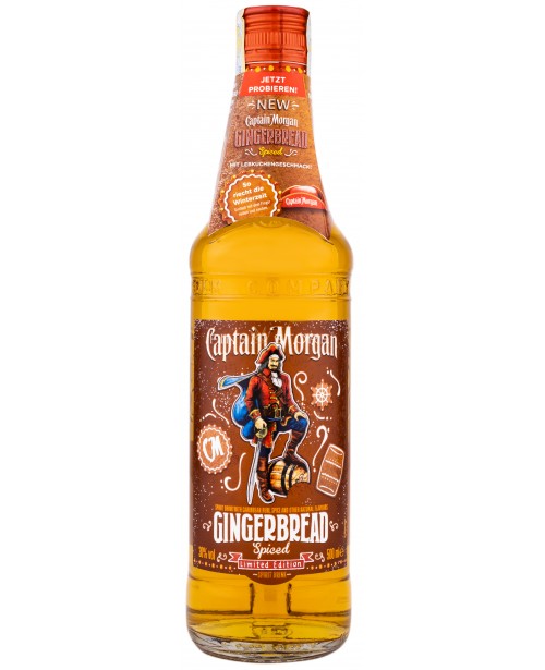 Captain Morgan Gingerbread Spiced Limited Edition 0.5L Rom | FineStore