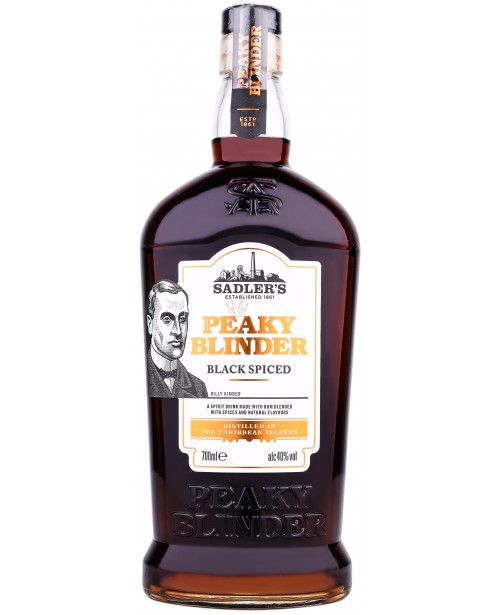 Peaky Blinder Black Spiced Rum 0.7L Rom | FineStore