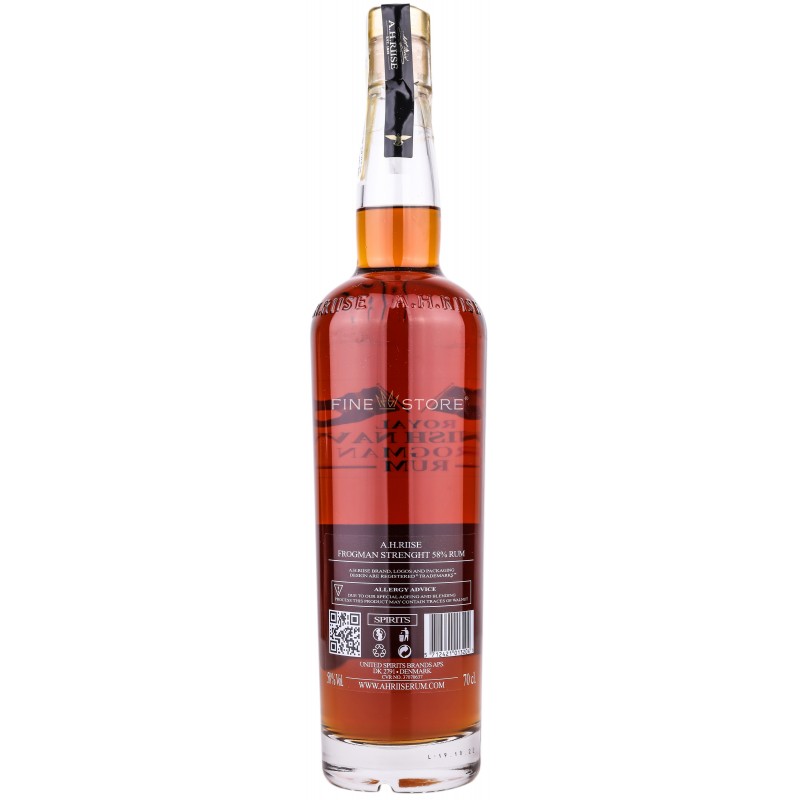 A.H.Riise Royal Danish Navy Frogman Rum 0.7L Rom | FineStore