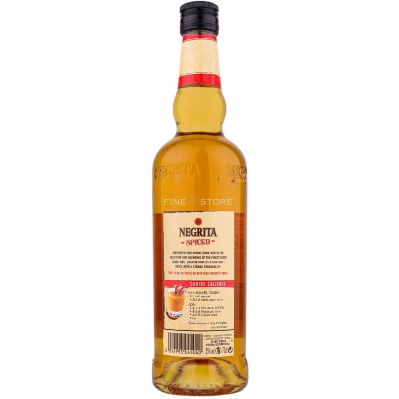 Negrita Spiced Golden 0.7L Rom | FineStore