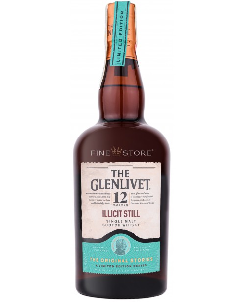 Glenlivet 12 Ani Illicit Still 0.7L Whisky Single Malt | FineStore