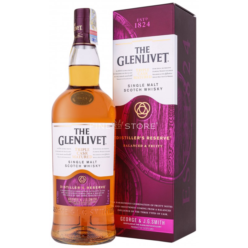 Glenlivet Triple Cask Distiller's Reserve 1L Whisky Single Malt | FineStore