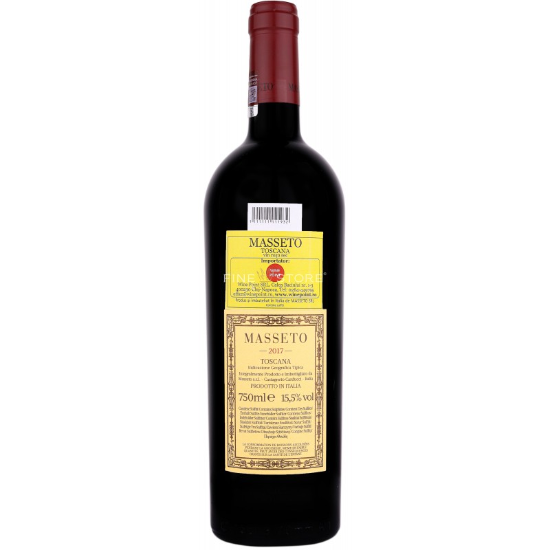 Masseto 2017 0.75L Vin Italia | FineStore