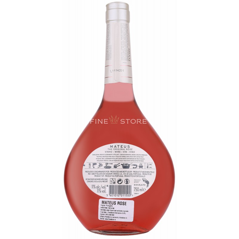 Mateus Rose 0.75L Vin Portugalia | FineStore