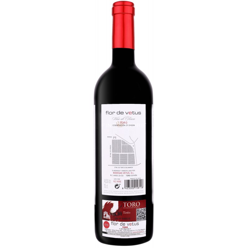 Bodegas Vetus Flor De Vetus Toro 0.75L Vin Spania | FineStore