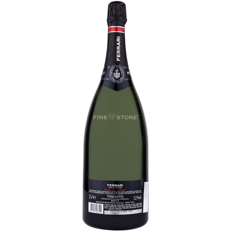 Ferrari Maximum Brut Blanc De Blancs 1.5L Vin Spumant | FineStore