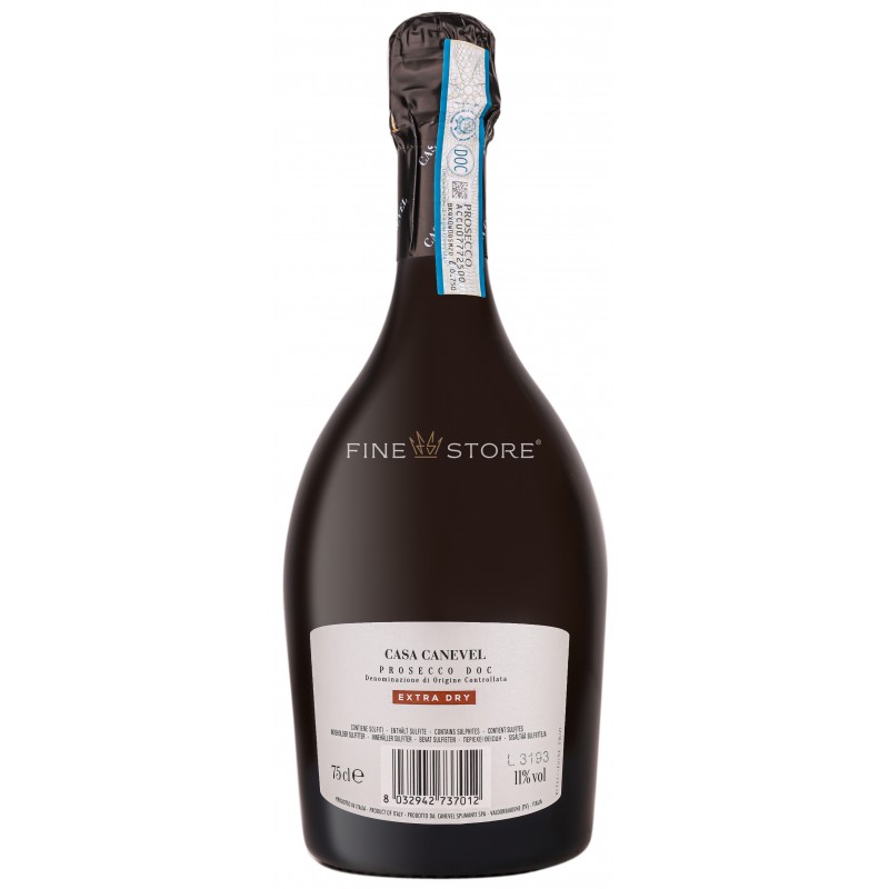 Casa Canevel Prosecco DOC Extra Dry 0.75L Vin Spumant | FineStore