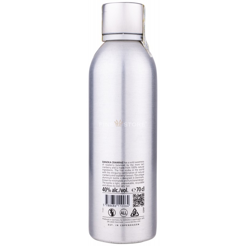 Danzka Cranraz Vodka 0.70L Vodka | FineStore