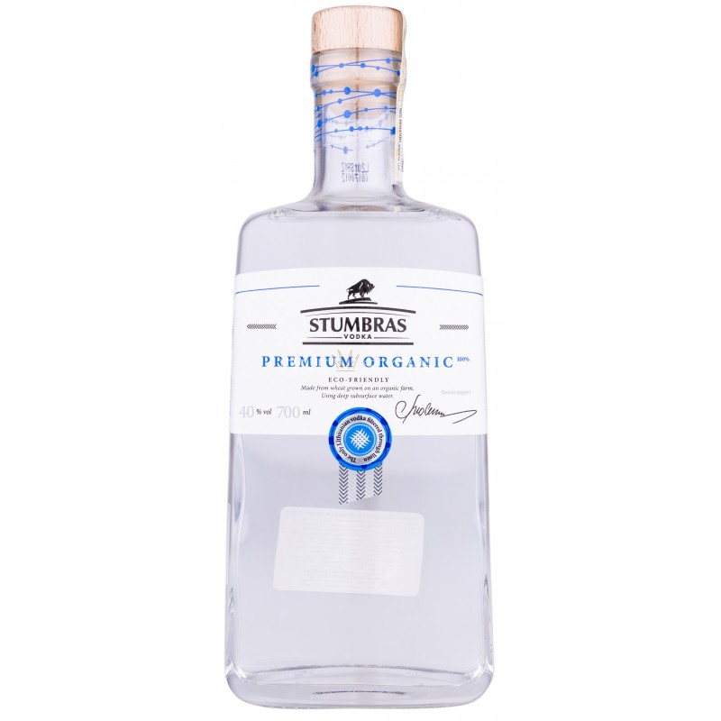 Stumbras Vodka Premium Organic 0.7L Vodka | FineStore