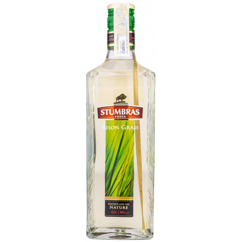 Stumbras Vodka Bison Grass 0.5L Vodka | FineStore