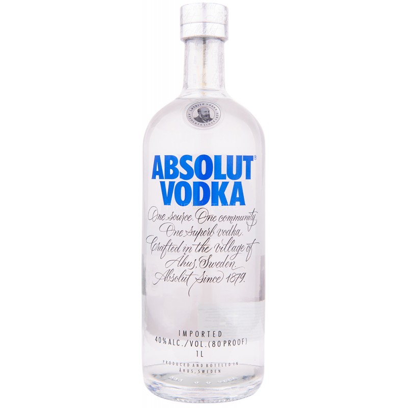 Absolut Blue 1L Vodka | FineStore
