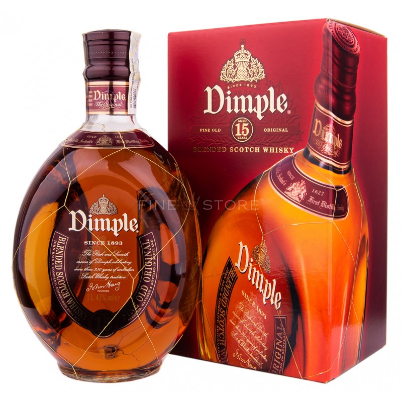 Dimple 15 Ani 1L Whisky Blended Whisky | FineStore