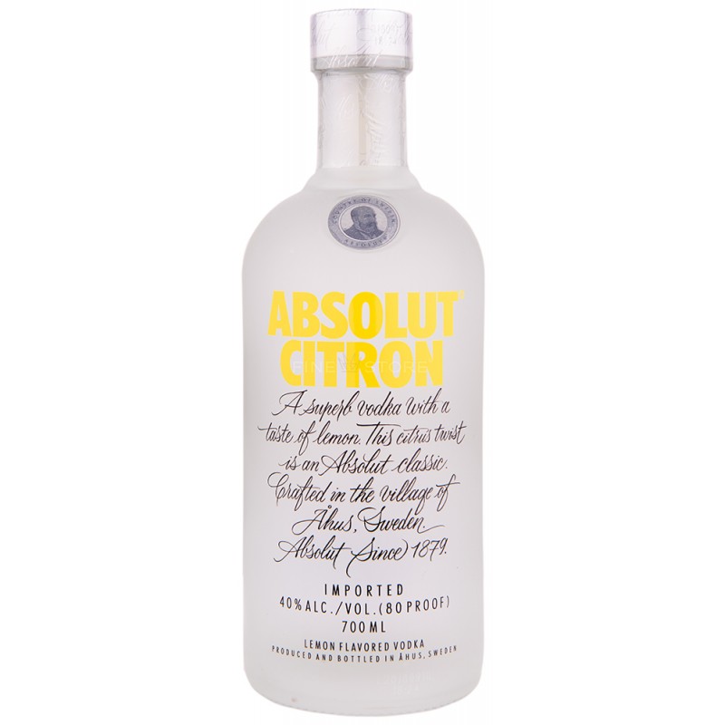 Absolut Citron 0.7L Vodka | FineStore