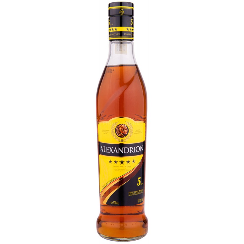 Alexandrion 5 Stele 0.5L Brandy | FineStore