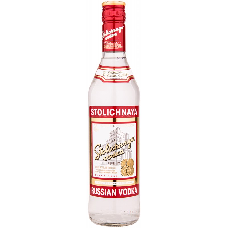 Stolichnaya 0.5L Vodka | FineStore