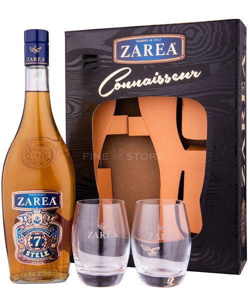 Zarea Connaisseur 7 Stele cu 2 Pahare 0.7L Altele Brandy | FineStore