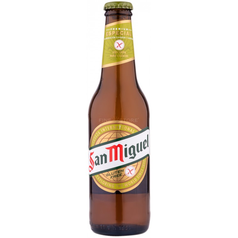 San Miguel Especial Fara Gluten 0.33L BAX Altele Bere | FineStore