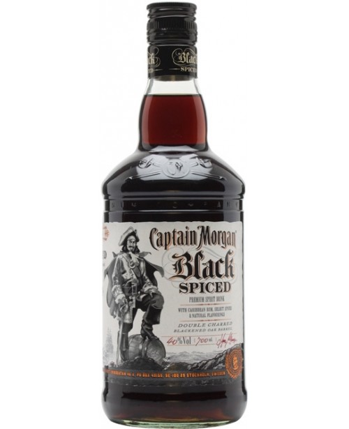 Captain Morgan Black Spiced 0.7L Rom | FineStore