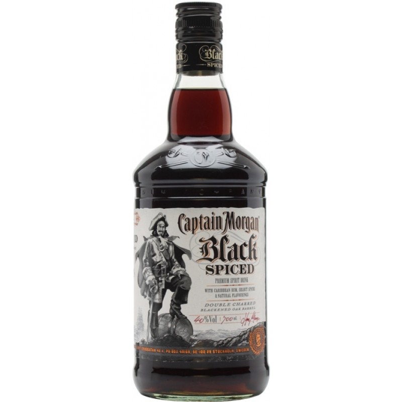 Captain Morgan Black Spiced 0.7L Rom | FineStore